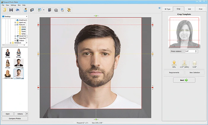 How To Make A 2x2 Photo Print Perfect ID Photos At Home